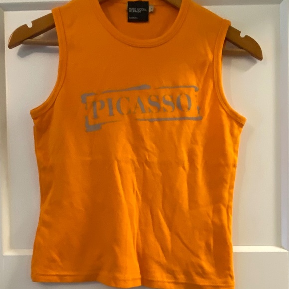 Tops | Picasso Cropped Tank | Poshmark